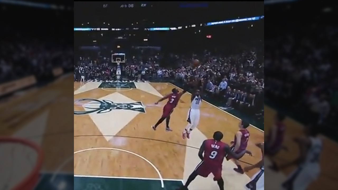 Khris Middleton's buzzer-beater causes on-court party | TexAgs