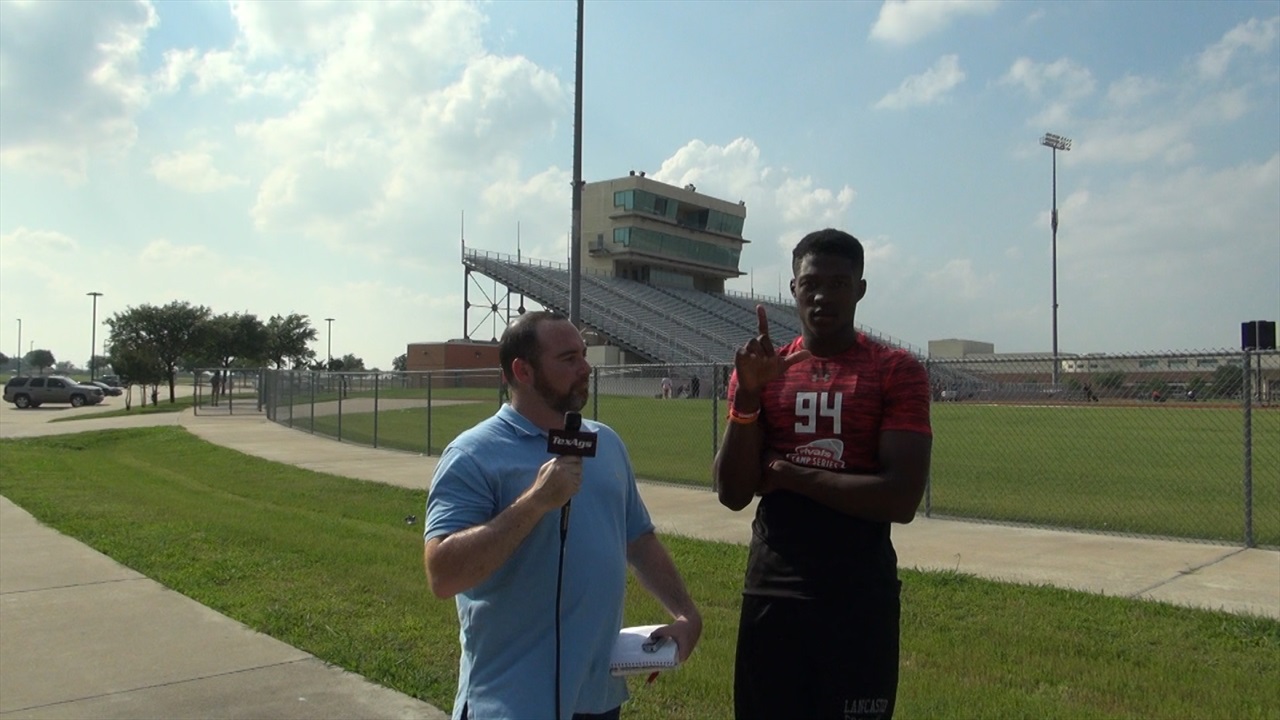 Spring Video Tour: Lancaster WRs Omar Manning & Jayce Medlock | TexAgs