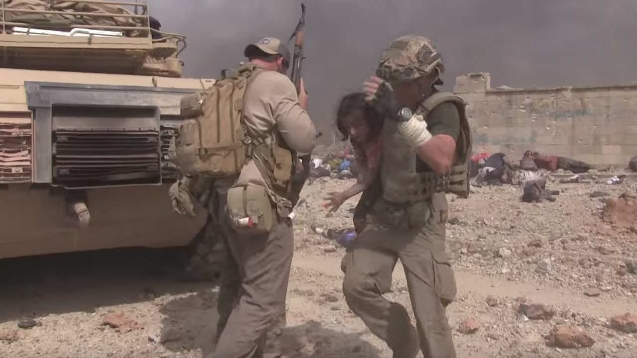 Watch Aggie hero David Eubank rescue a young girl in Mosul, Iraq | TexAgs