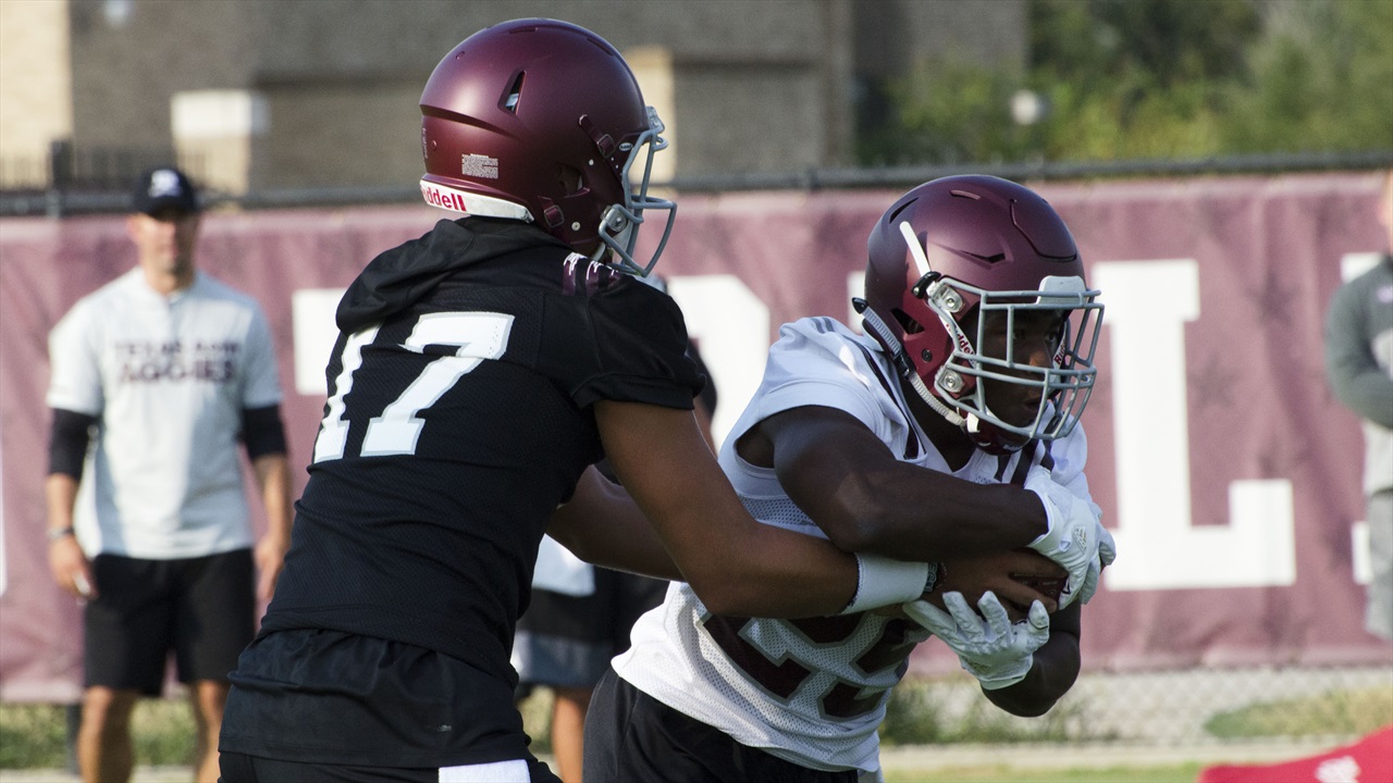 Sights and Sounds: Day 1 of Aggie Football's Fall Camp | TexAgs