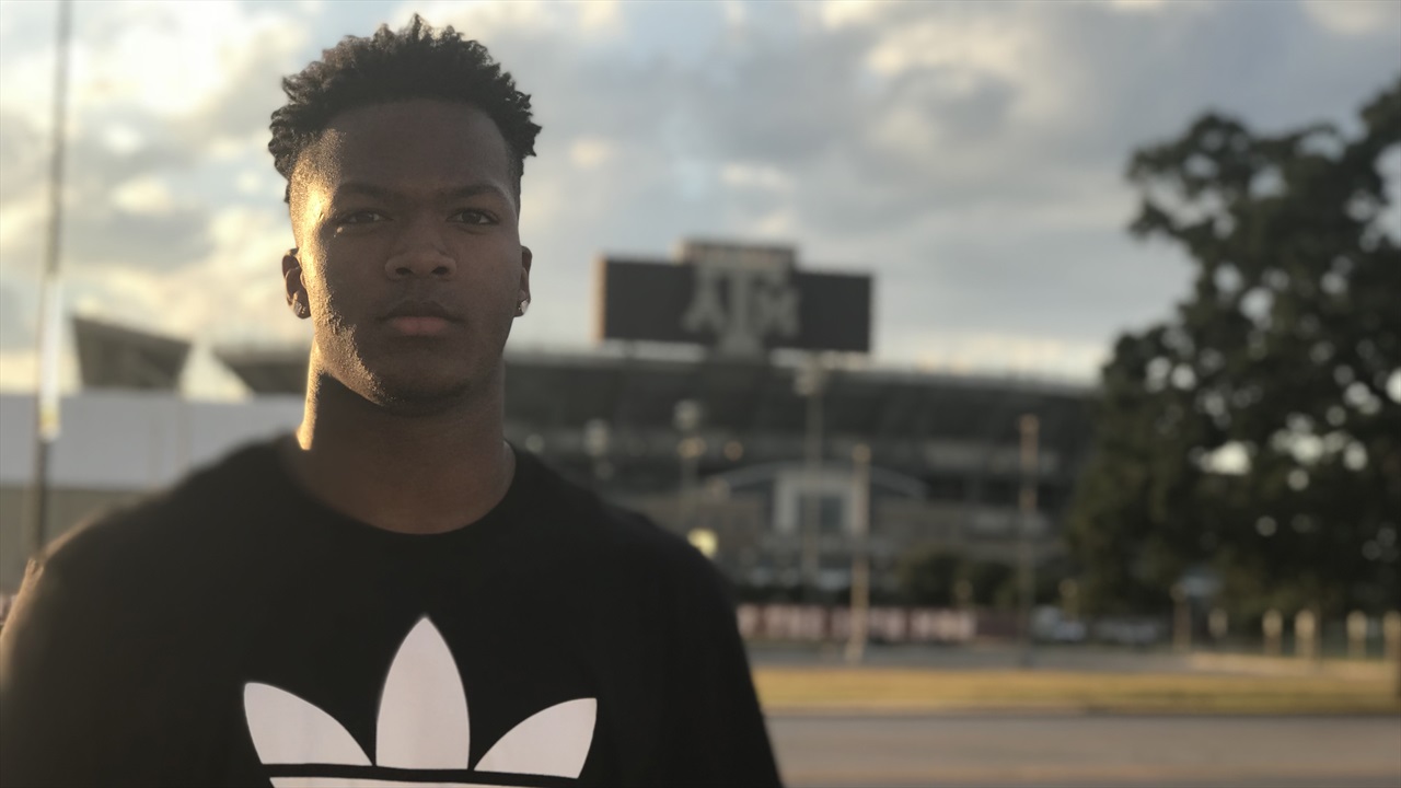 2021 Hutto DE/OLB Landyn Watson likes what he sees in Aggieland | TexAgs
