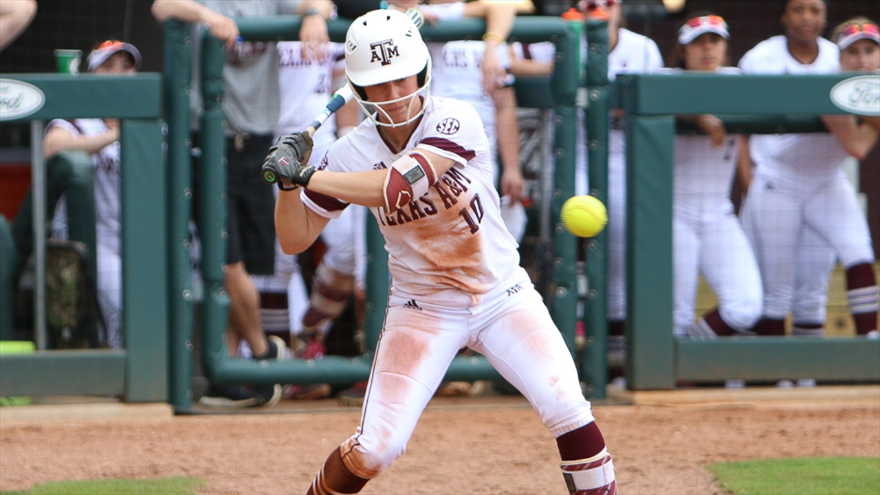 Softball Photo Gallery: Aggies take one in weekend homestand against No ...