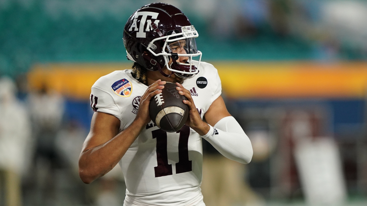 Catching up with former A&M QB, starter for UFL's Brahmas' Kellen Mond ...