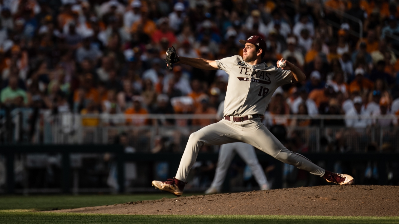 A&M ace Ryan Prager: 'Everybody on this team wants to be here' | TexAgs