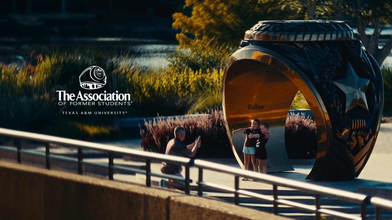 This is the Aggie Spirit, fueled by The Association of Former Students ...