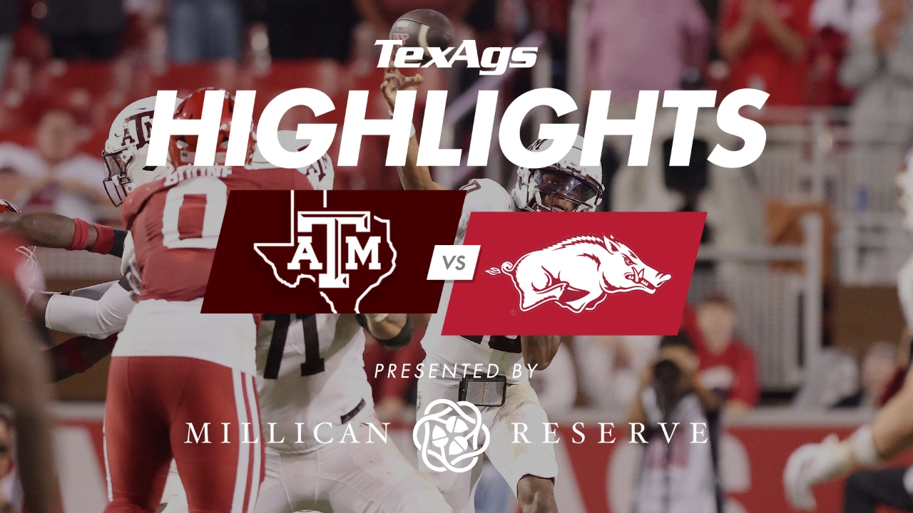 Highlights: Texas A&M 45, Arkansas 42 | TexAgs