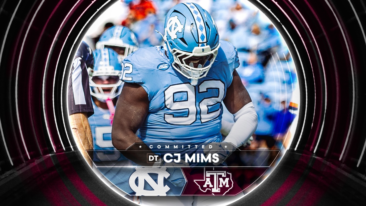 Texas A&M adds former North Carolina DT CJ Mims via transfer portal ...