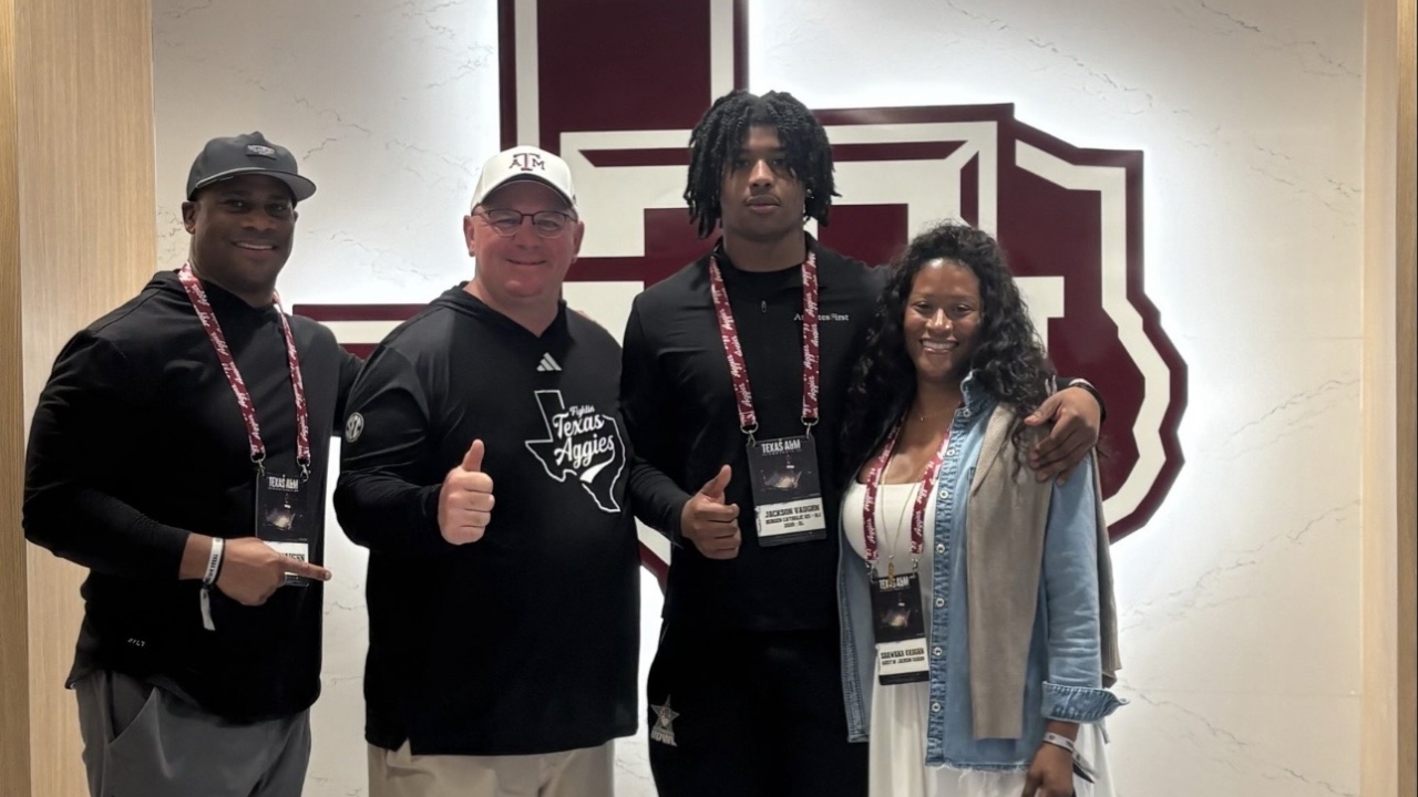 2028 standout Jackson Vaughn gets first Aggieland experience | TexAgs