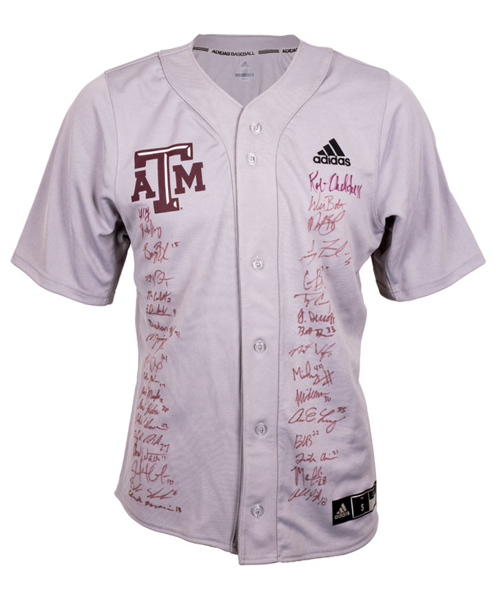 Winner announced for signed Aggie baseball shirt | TexAgs